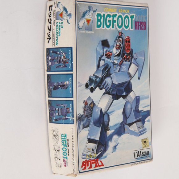 Other | Vintage Bigfoot Combat Armor Ht128 Soltic 1144 Scale Model Kit ...